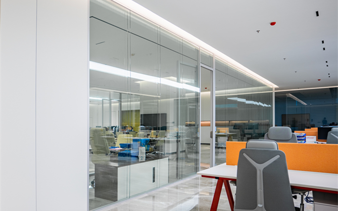 Mino House head office building double glass wall system