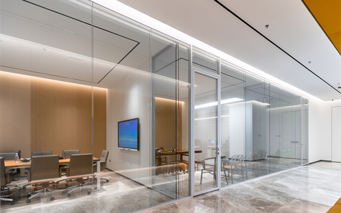 Mino House head office building double glass wall system